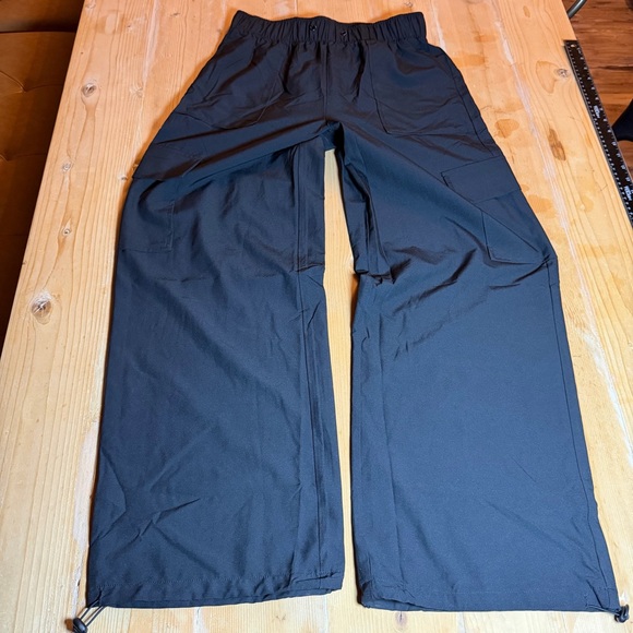 Altar'd State | Pants & Jumpsuits | Altard State Black Wide Leg Cargo ...